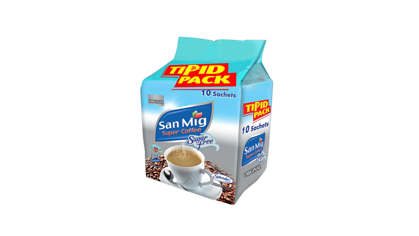 San Mig Super Coffee Sugar Free Original Tipid Pack 7g x 10s delivery ...