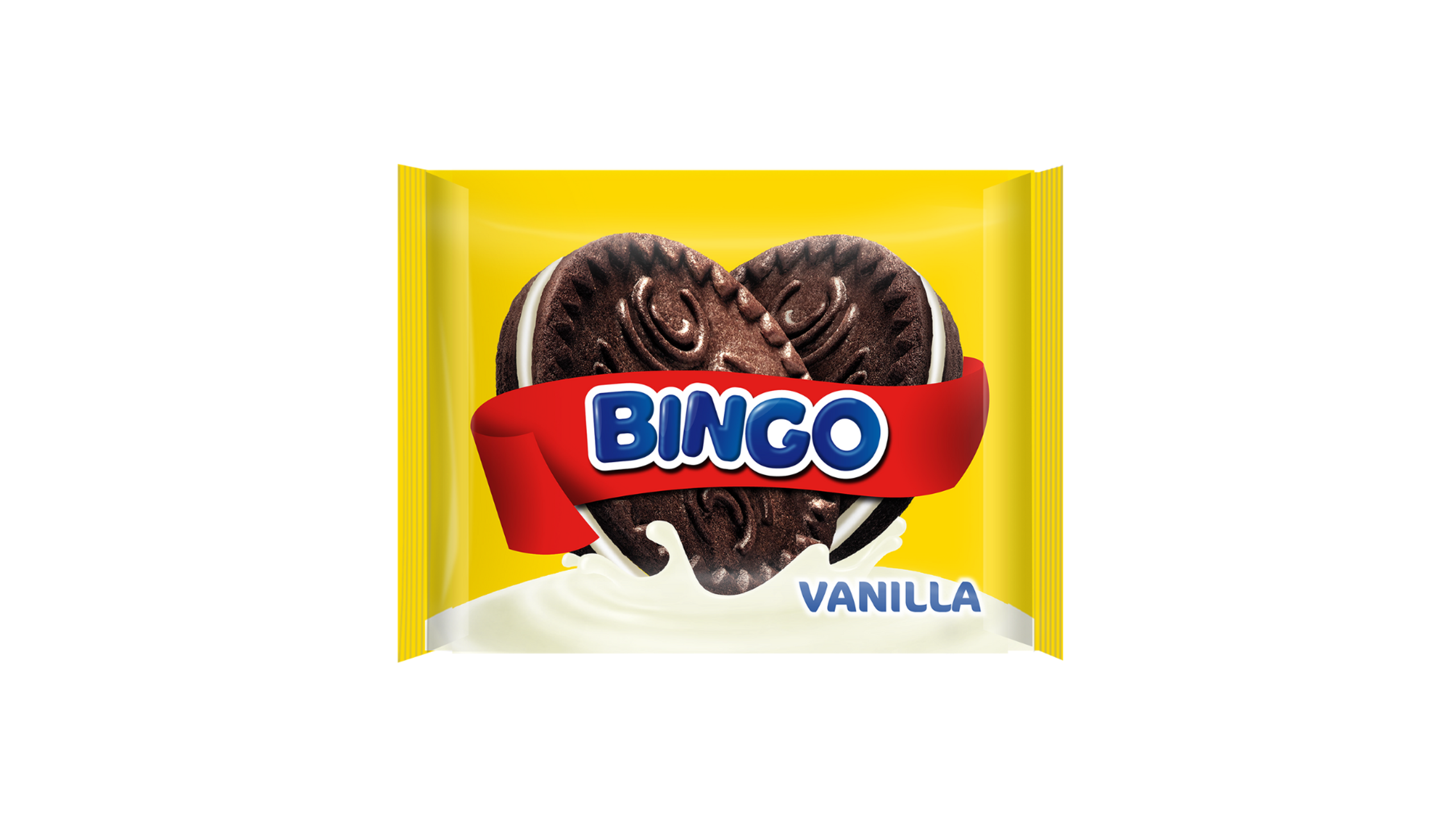 Bingo Vanilla Cream-Filled Chocolate Sandwich Cookies 28g x 10s ...