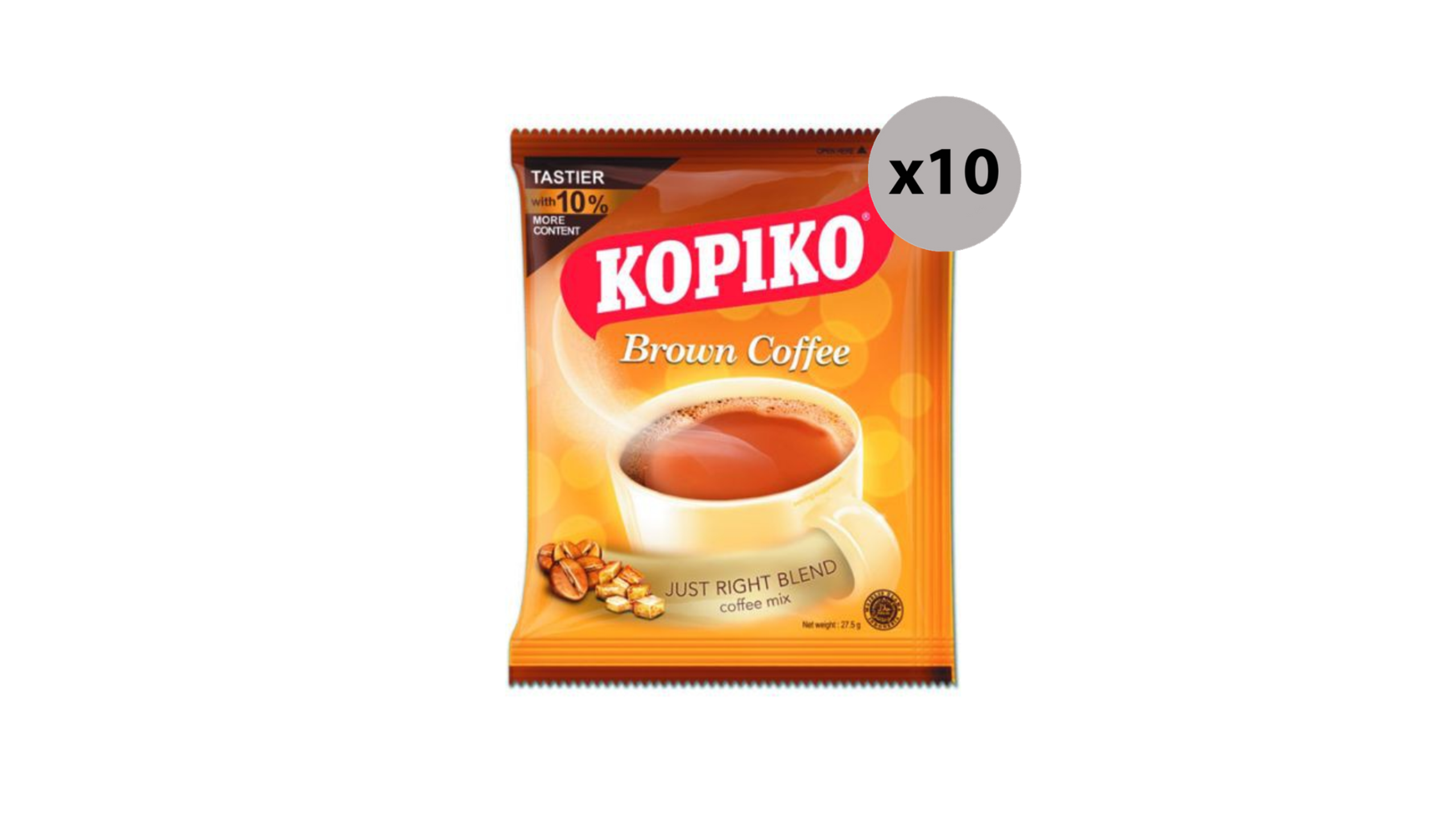 Kopiko Brown 27.5g x 10s delivery in the Philippines | foodpanda