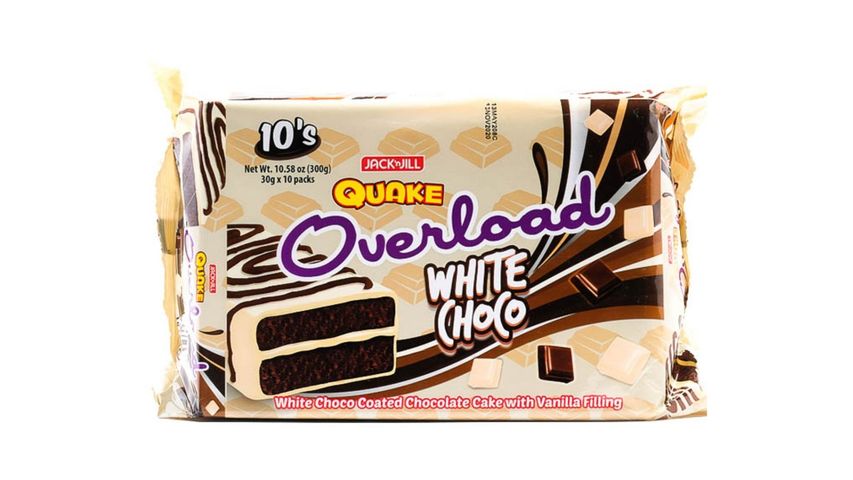 Quake Overload White Choco 30G x 10's delivery in the Philippines ...