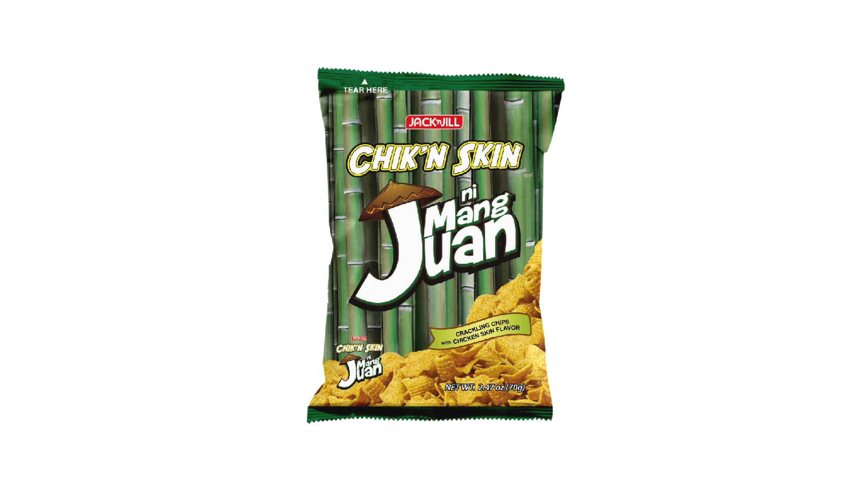 Chicharron ni Mang Juan Chicken Skin Original 70g delivery in the ...