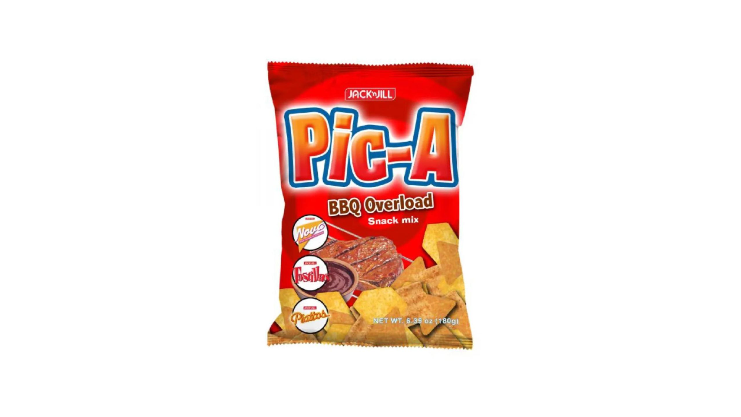 Pic-A BBQ Overload Snack Mix 180g delivery in the Philippines | foodpanda