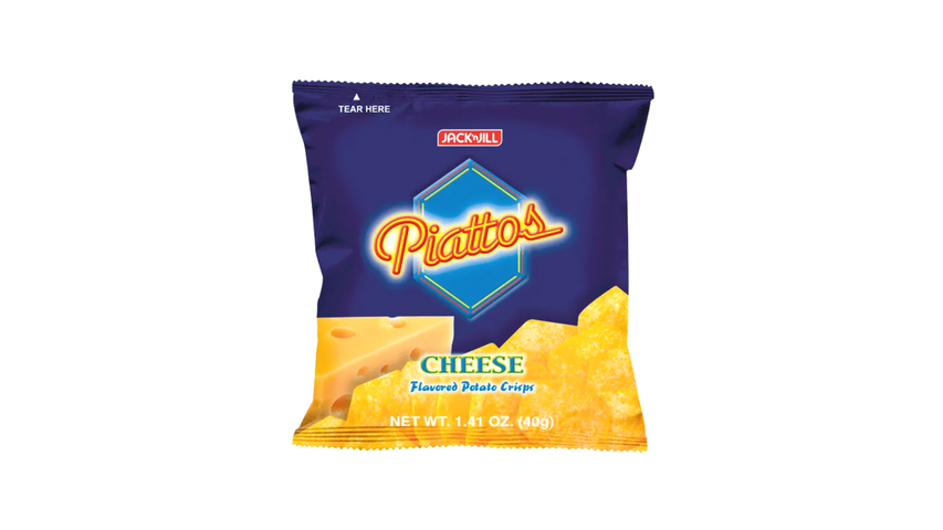 Piattos Cheese Flavored Potato Crisps 40g delivery in the Philippines ...