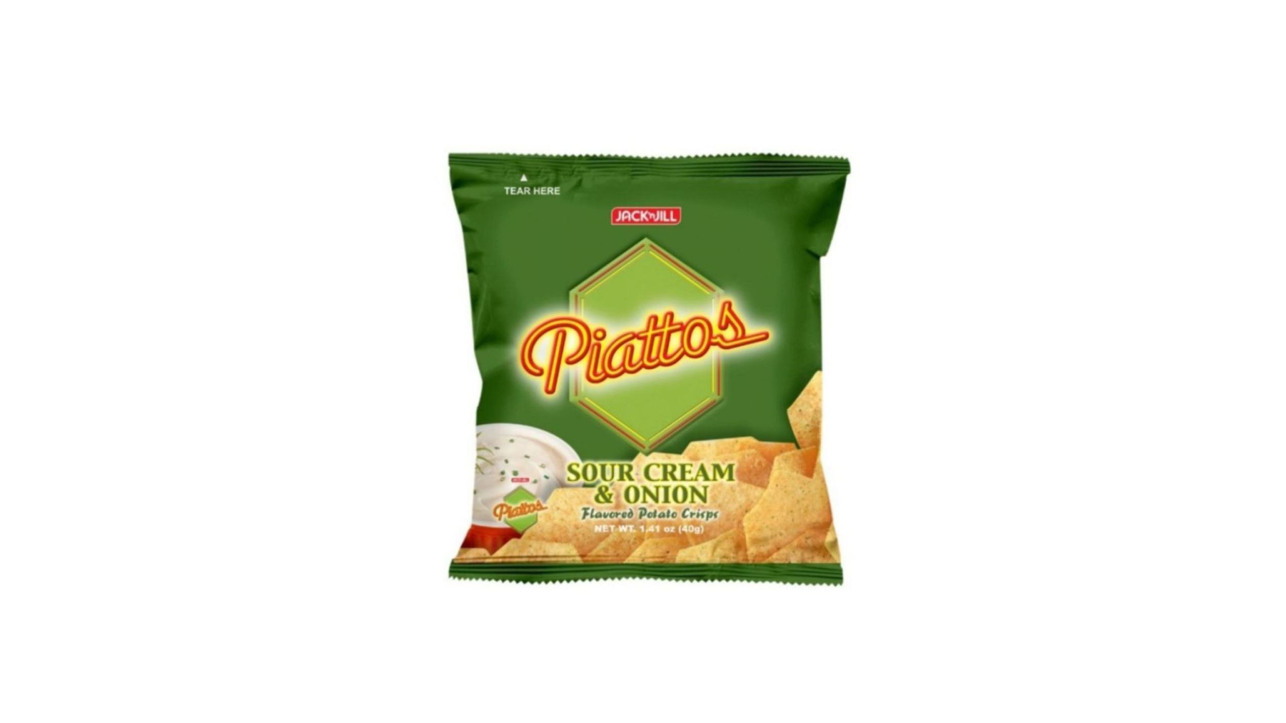 Piattos Sour Cream & Onion 40g delivery in the Philippines | foodpanda
