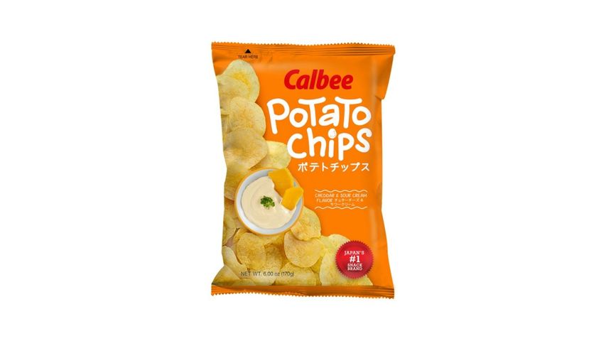 Calbee Potato Chips Cheddar & Sour Cream 170G delivery in the ...