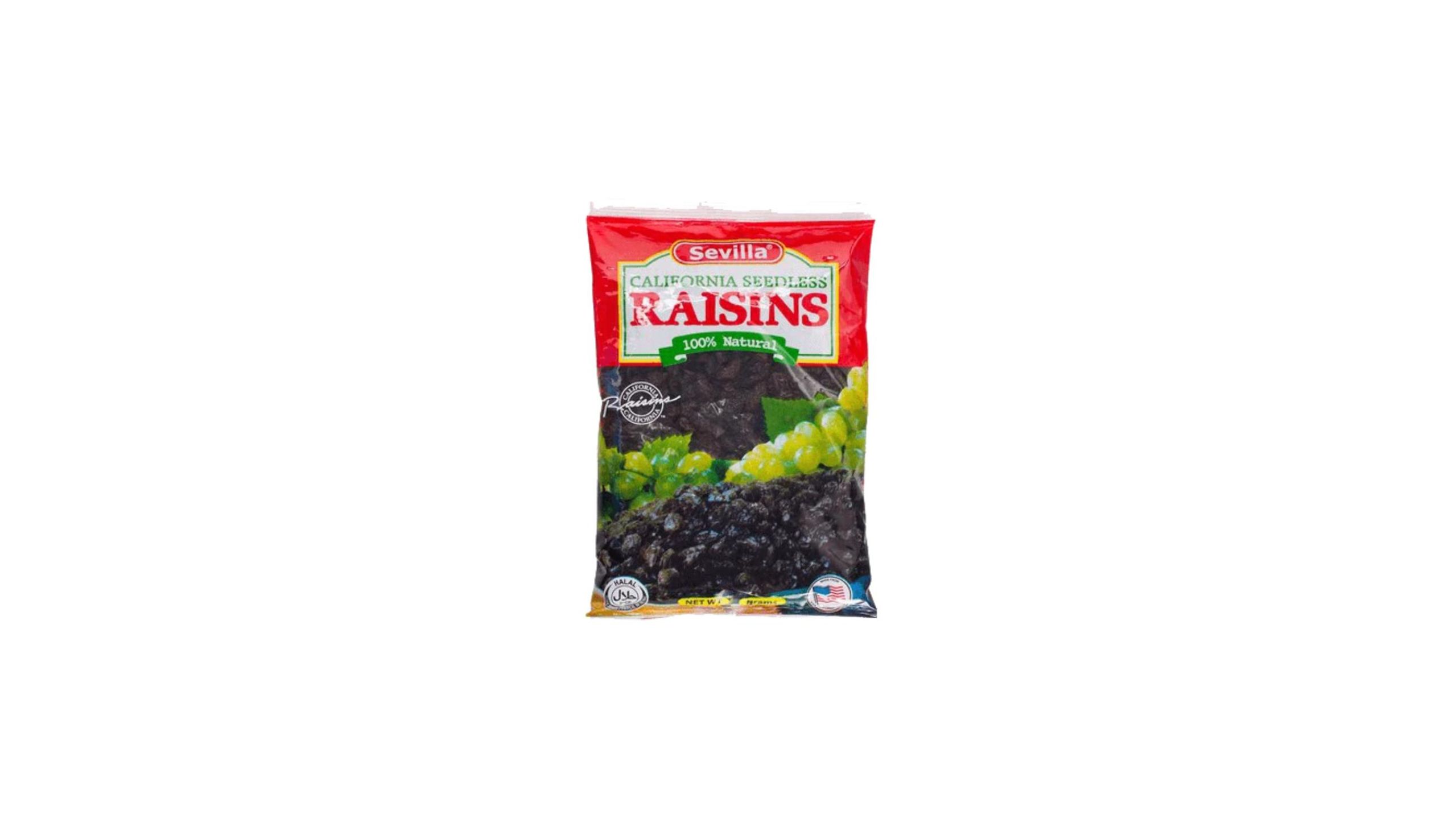 Sevilla Raisins 100 G delivery in the Philippines | foodpanda
