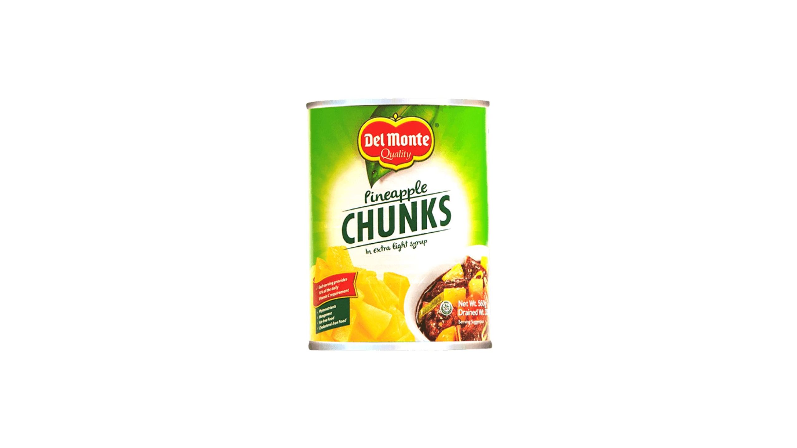 Del Monte Pineapple Chunks for Everyday Healthy Meals 560g delivery in ...
