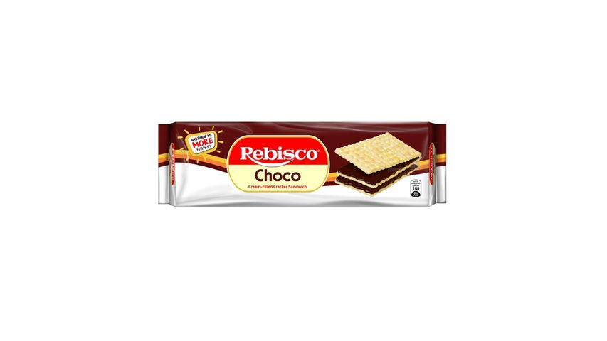 Rebisco Choco Cream-Filled Cracker Sandwich 32g x 10s delivery in the ...