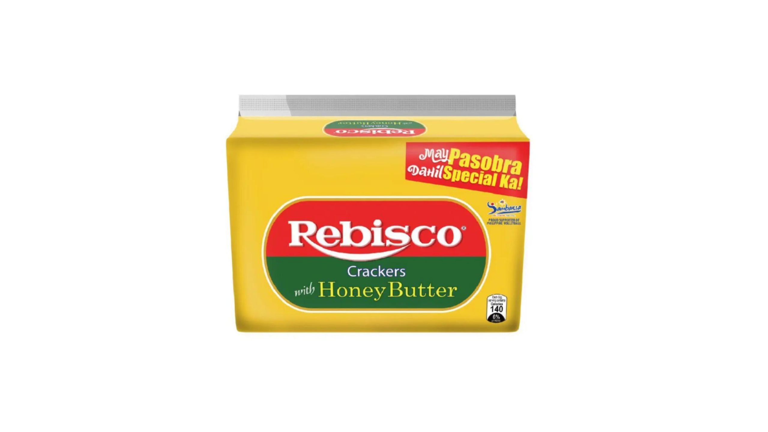 Rebisco Honey Butter Cracker 10's delivery in the Philippines | foodpanda