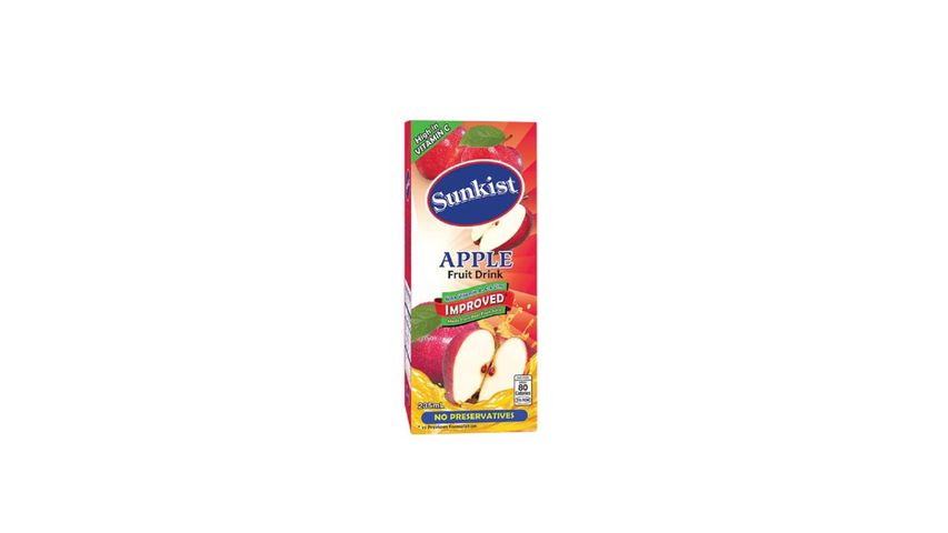 Sunkist Apple Flavor 235ML delivery in the Philippines | foodpanda