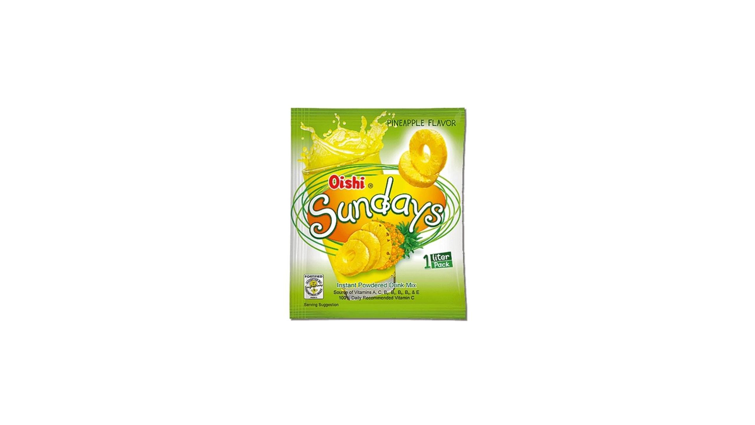 Oishi Sundays Pineapple 35G delivery in the Philippines | foodpanda