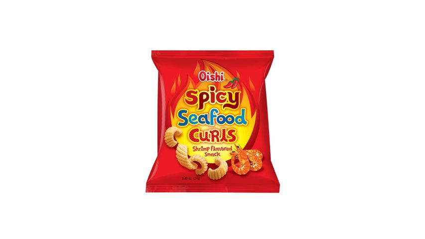 Oishi Spicy Seafood Cracker 24G delivery in the Philippines | foodpanda
