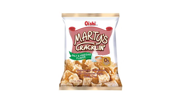 Oishi Marty's Cracklin' Plain Salted Flavor 90G delivery in the ...