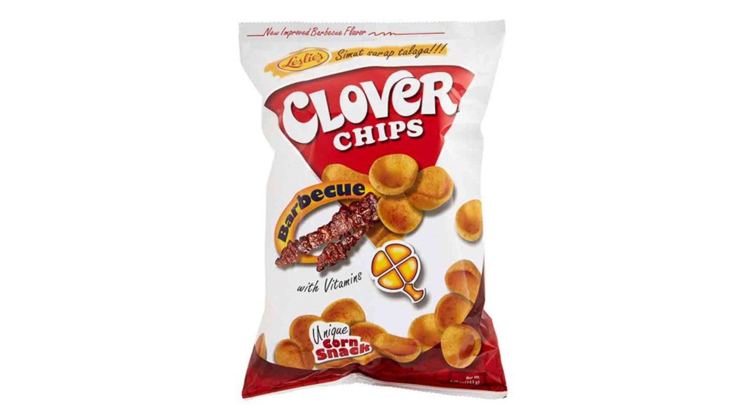 Clover Chips Barbecue Flavor Corn Snacks 145g delivery in the ...