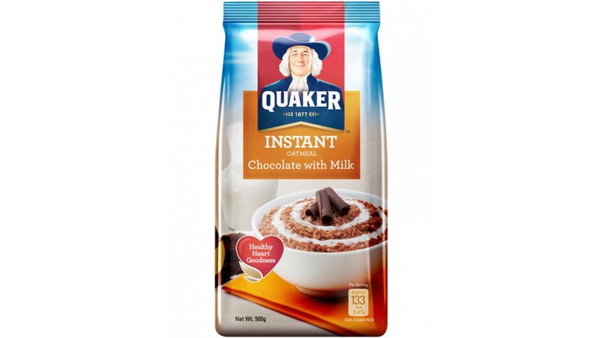 Quaker Oatmeal Chocolate With Milk 500G delivery in the Philippines ...