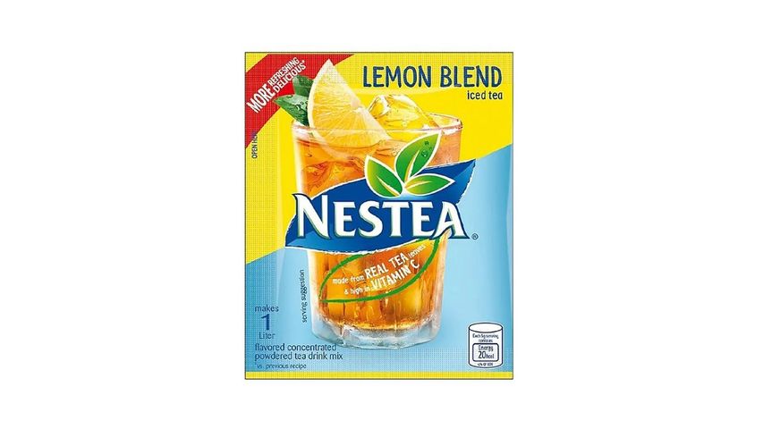 Nestea Lemon Blend Iced Tea Flavored Powdered Tea Drink Mix 25g ...