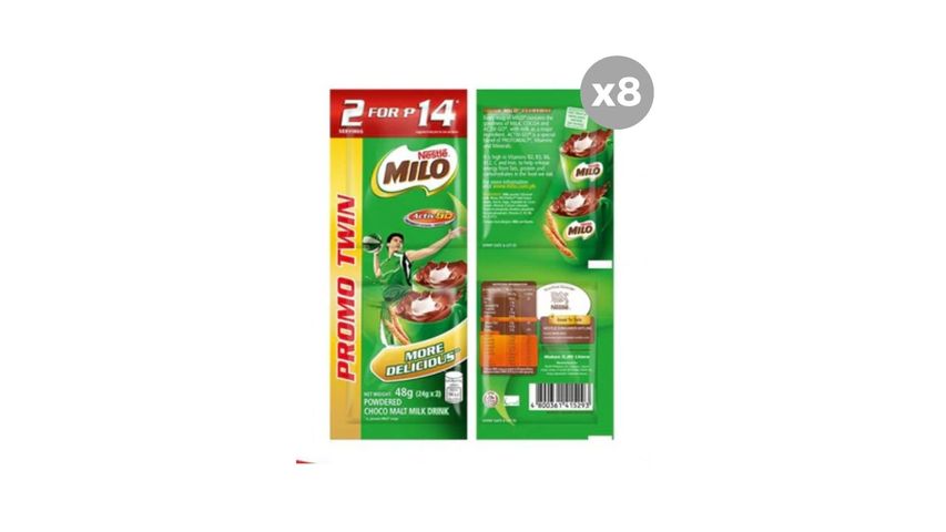 Milo Activ Go Winner Twin Pack 48g 8s Delivery In The Philippines Foodpanda