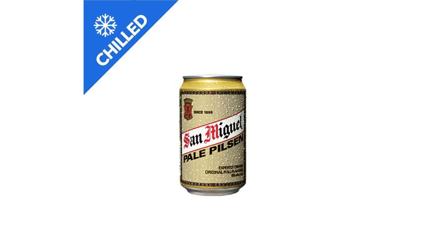 San Miguel Pale Pilsen Can 330ML delivery in the Philippines | foodpanda