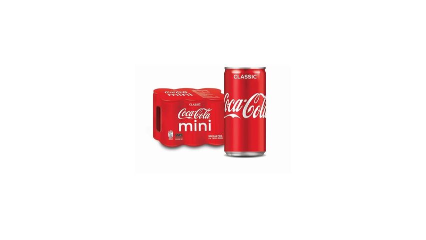 Coke 180ML x 6's Mini Cans delivery in the Philippines | foodpanda