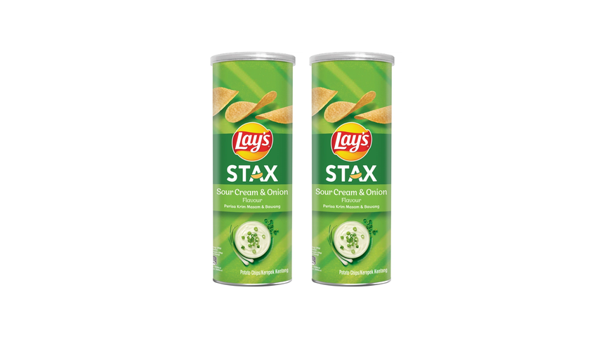 Lay's Stax Sour Cream & Onion Buy 2 Save 20 delivery in the Philippines | foodpanda