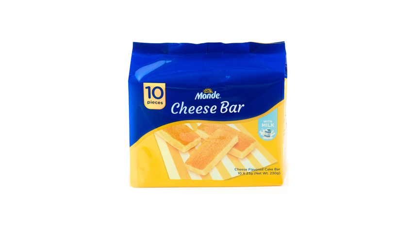 Monde Cheese Bar 23g x 10s delivery in the Philippines | foodpanda