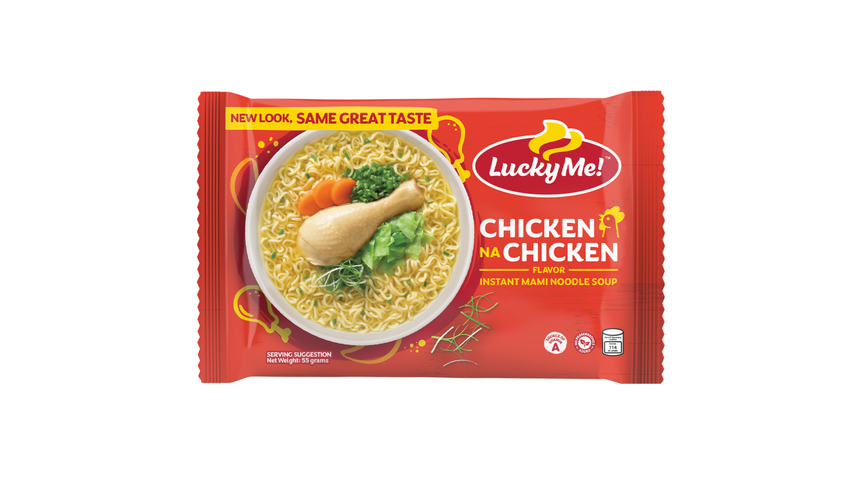 Lucky Me Chicken Noodles 55G delivery in the Philippines | foodpanda