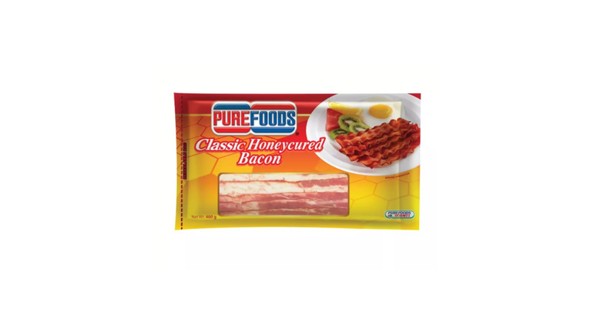 Purefoods Honeycured Bacon 400g delivery in the Philippines | foodpanda