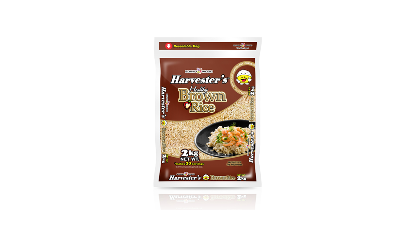 Harvesters Brown Rice 2kg delivery in the Philippines | foodpanda