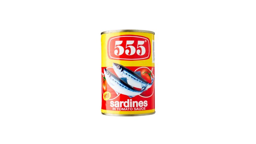 555 Sardines Hot 155G delivery in the Philippines | foodpanda