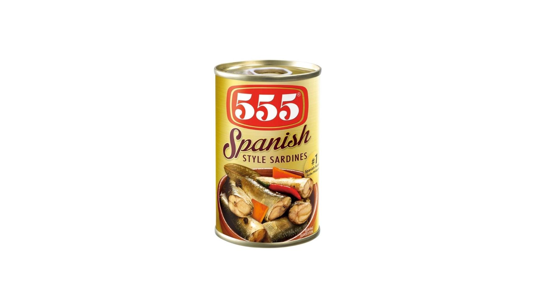 555 Sardines Spanish Style 155G delivery in the Philippines | foodpanda