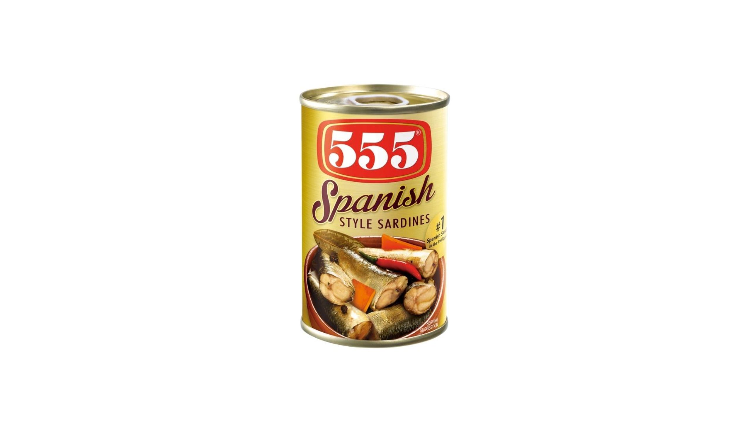 555 Sardines Spanish Style 155G delivery in the Philippines | foodpanda