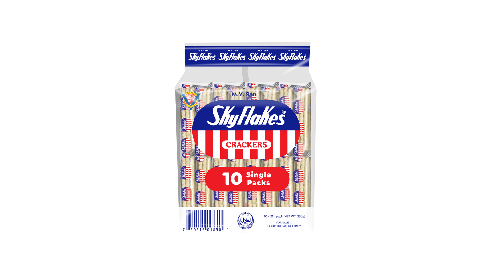 M.Y. San SkyFlakes Original Flavor Crackers 25g x 10s delivery in the ...