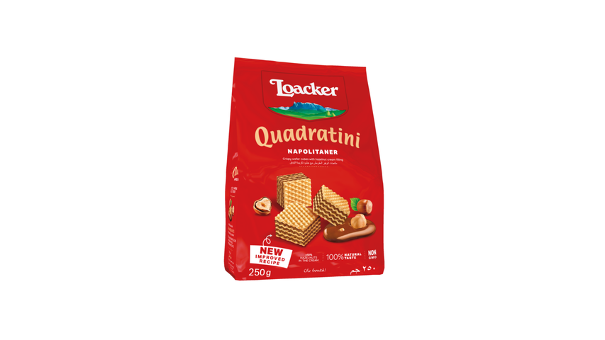 Loacker Quadratini Napolitaner 250g delivery in the Philippines | foodpanda