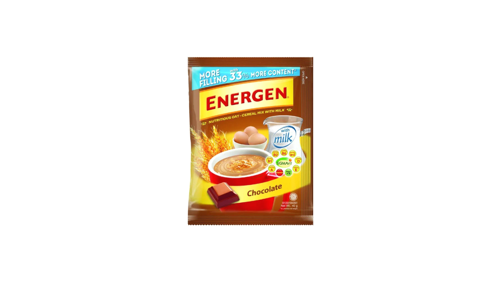 Energen Cereal Chocolate 40g delivery in the Philippines | foodpanda