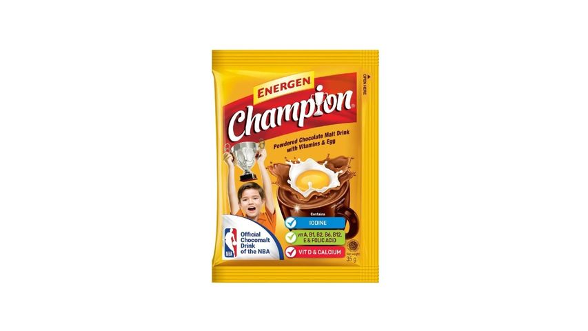 Energen Champion Powdered Choco Malt Drink 35G delivery in the ...