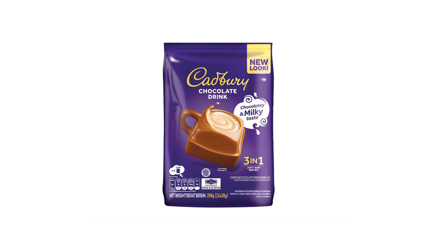 Cadbury 3 in 1 Hot Chocolate Drink 390g delivery in the Philippines ...