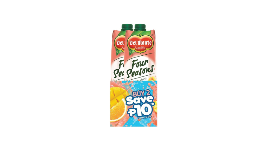 Del Monte Four Seasons Twin Pack 1L delivery in the Philippines | foodpanda