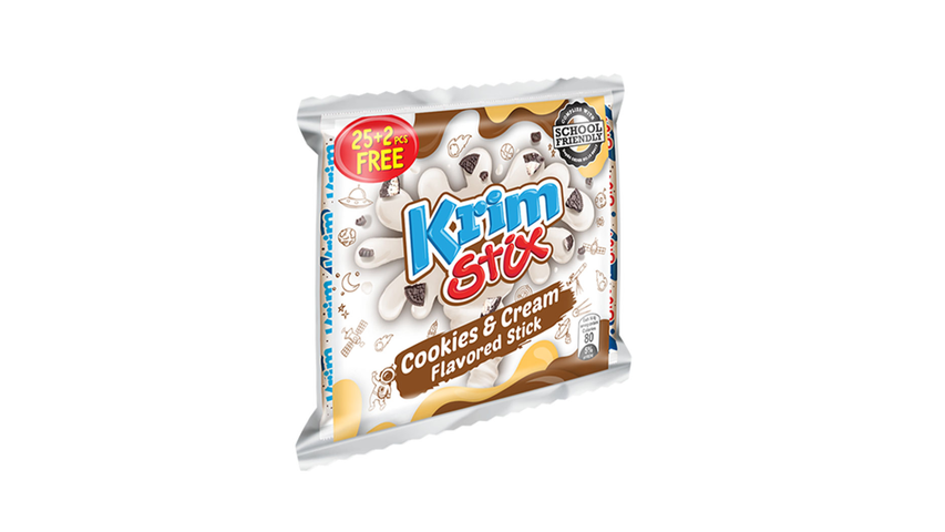 Krimstix Cookies & Cream 4.8g x 25+2pcs delivery in the Philippines ...