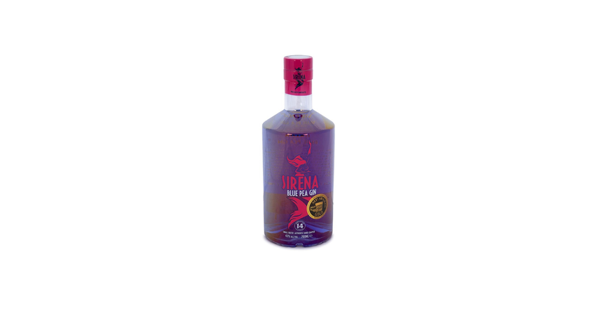 Sirena Blue Pea Gin 700mL delivery in the Philippines | foodpanda