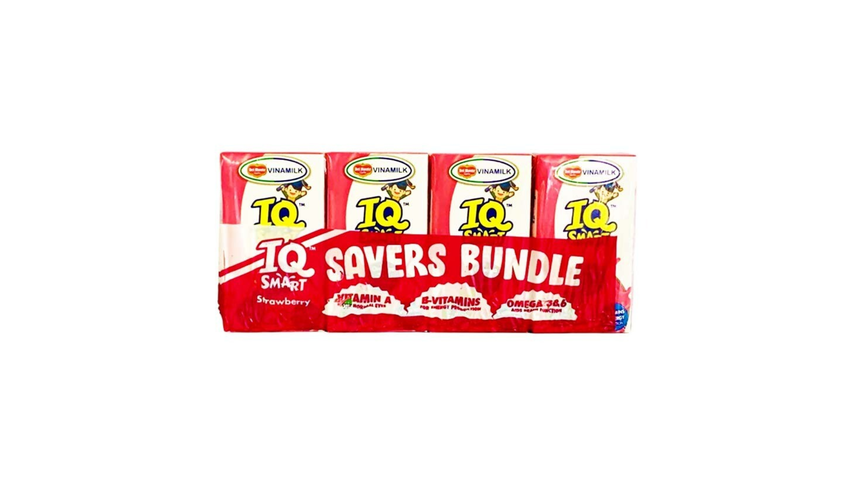 Del Monte Vinamilk IQ Smart Strawberry Savers Bundle 4 Pieces x 110ml ...