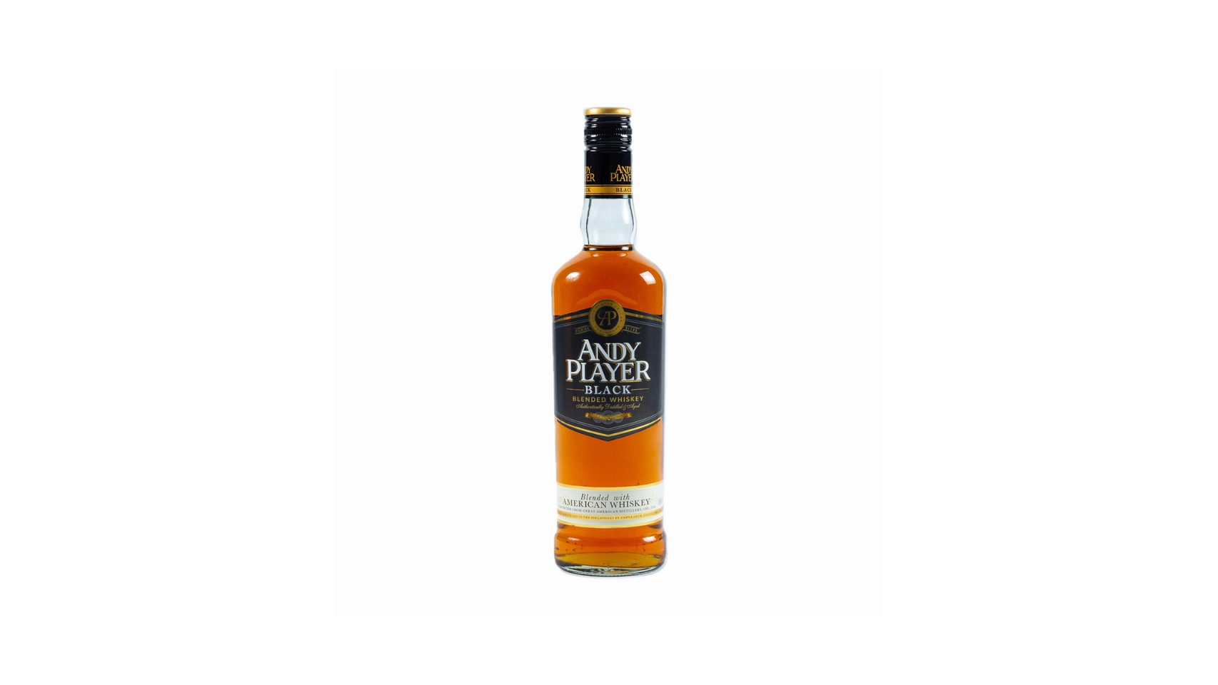 Andy Player Black Blended Whiskey 500ml delivery in the Philippines ...