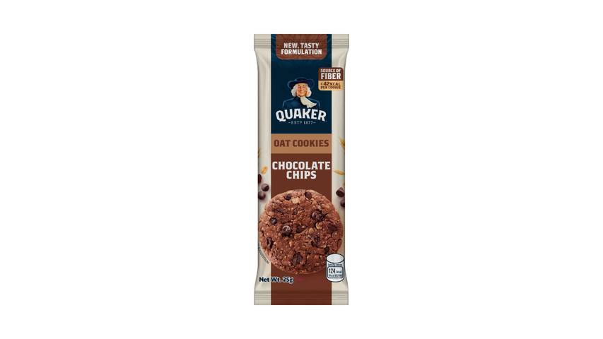Quaker Chocolate Chips Oat Cookies 25g delivery in the Philippines ...