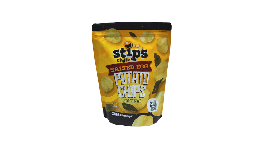Stip's Chips Salted Egg Original Potato Chips 200g delivery in the ...