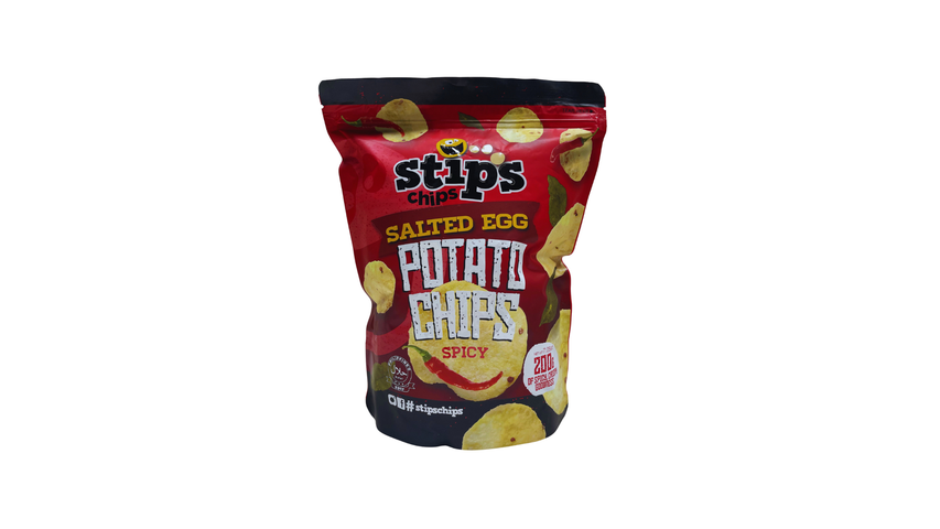 Stips Chips Salted Egg Spicy Potato Chips 200g delivery in the ...