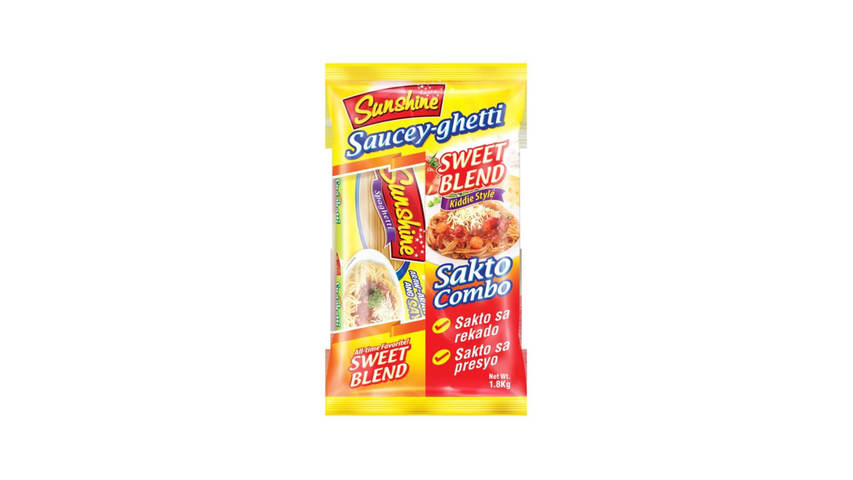 Sunshine Sauceyghetti Sweet 1.8Kg (Spag 800g + Sauce 1kg) delivery in ...