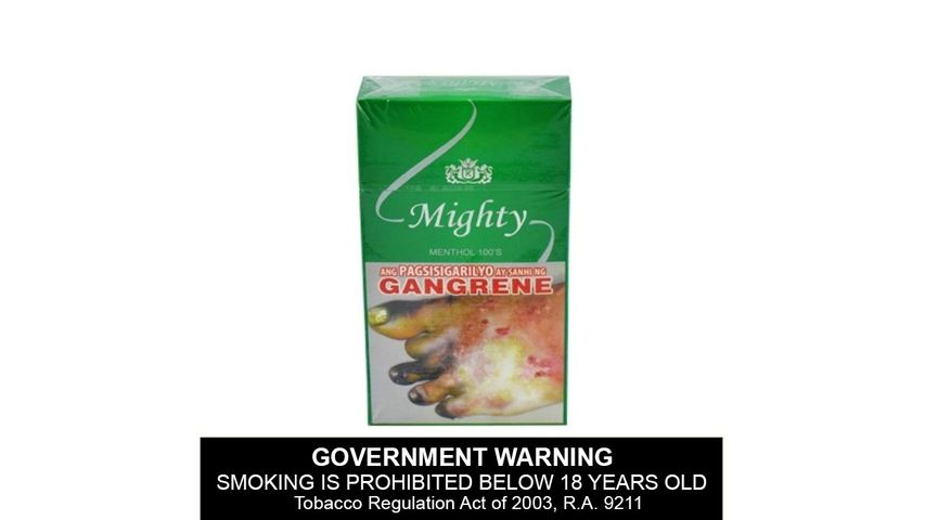 Mighty Menthol Cigarette - Hard 20 Sticks delivery in the Philippines ...