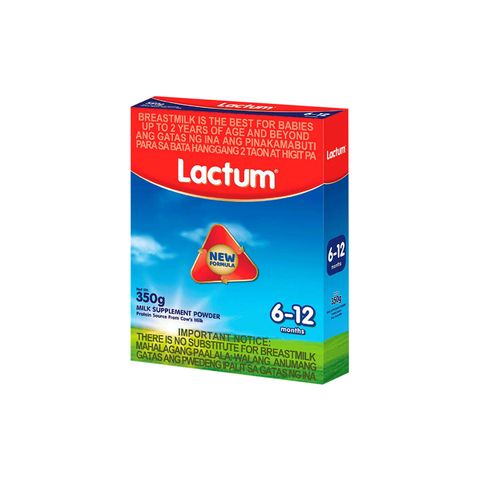 Lactum for 6-12 Months Old 350g Milk Supplement Powder delivery in the ...
