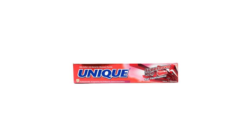 Unique Toothpaste Supernova Red 150mL delivery in the Philippines ...