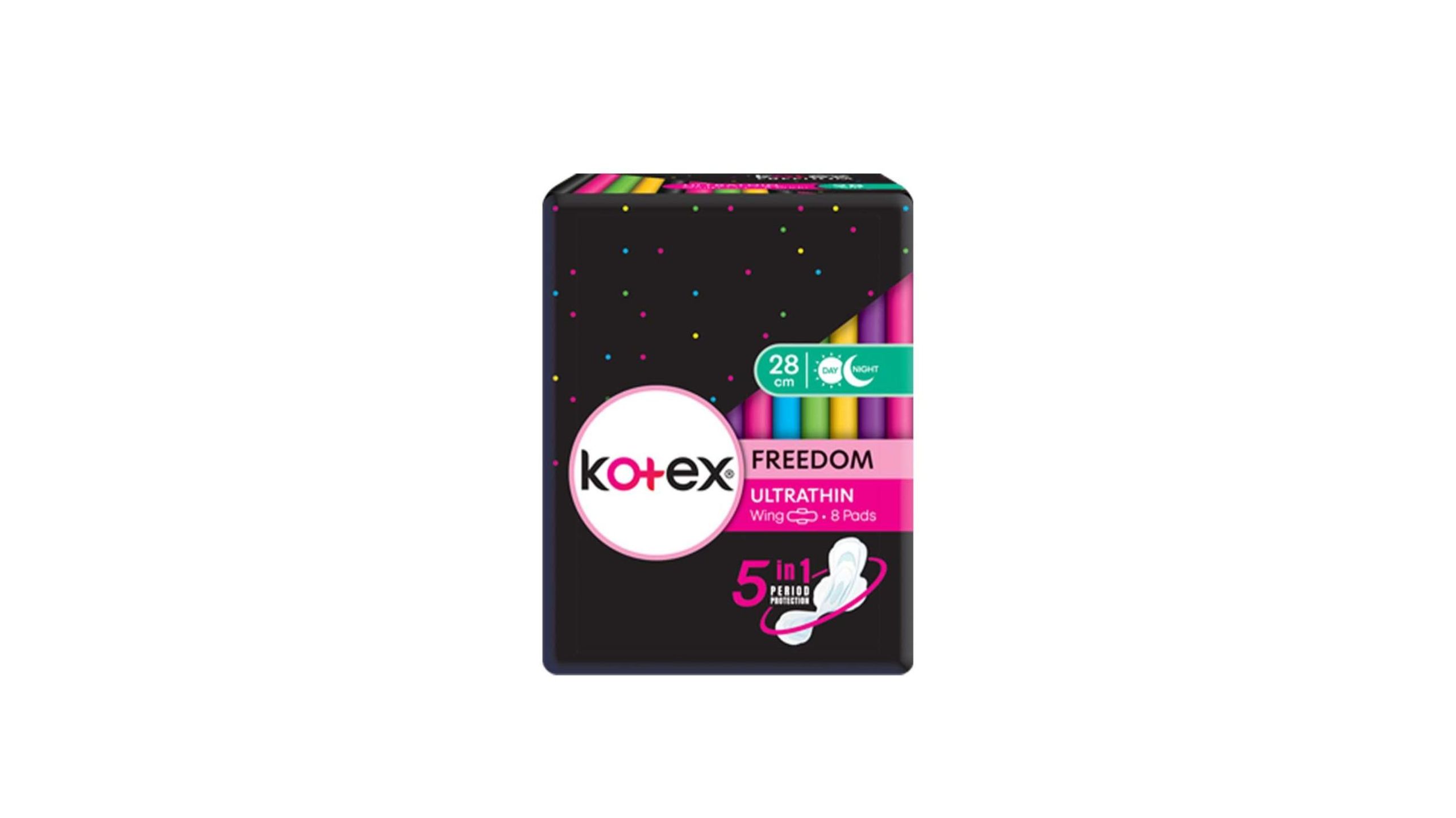 Kotex Freedom 28cm 8s delivery in the Philippines | foodpanda