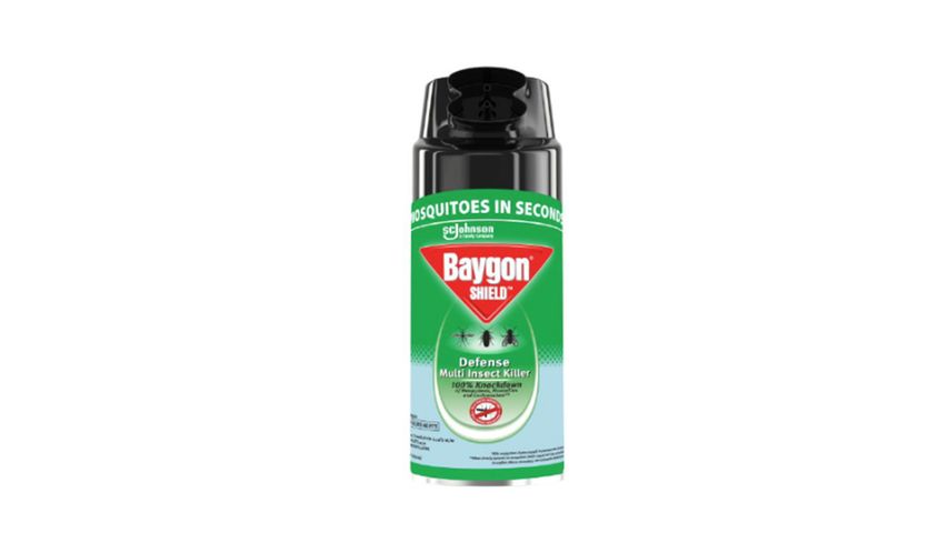 Baygon Shield Defense Multi-Insect Killer 300mL delivery in the ...